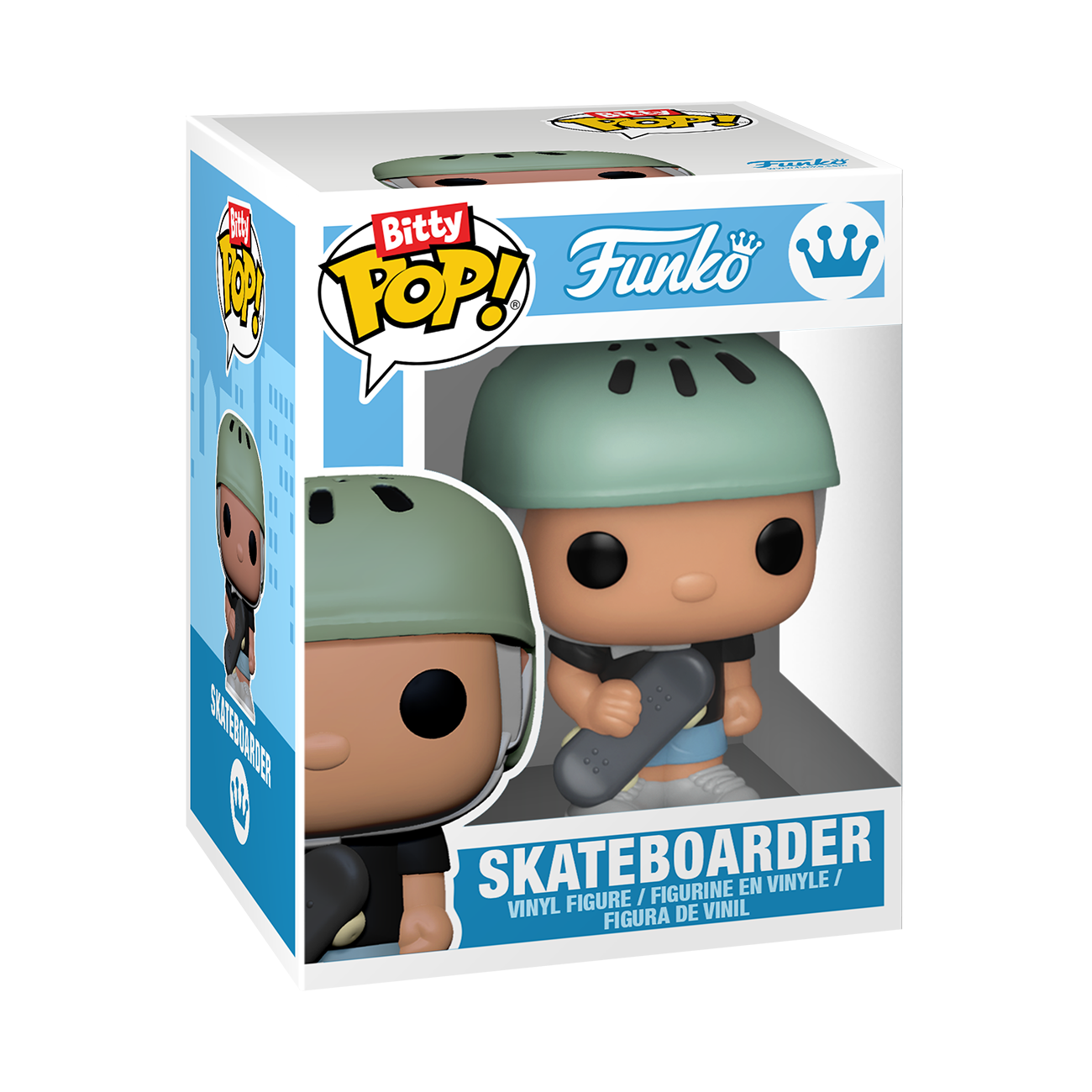 Bitty Pop! Towns Skateboarder & Skate Shop | Funko