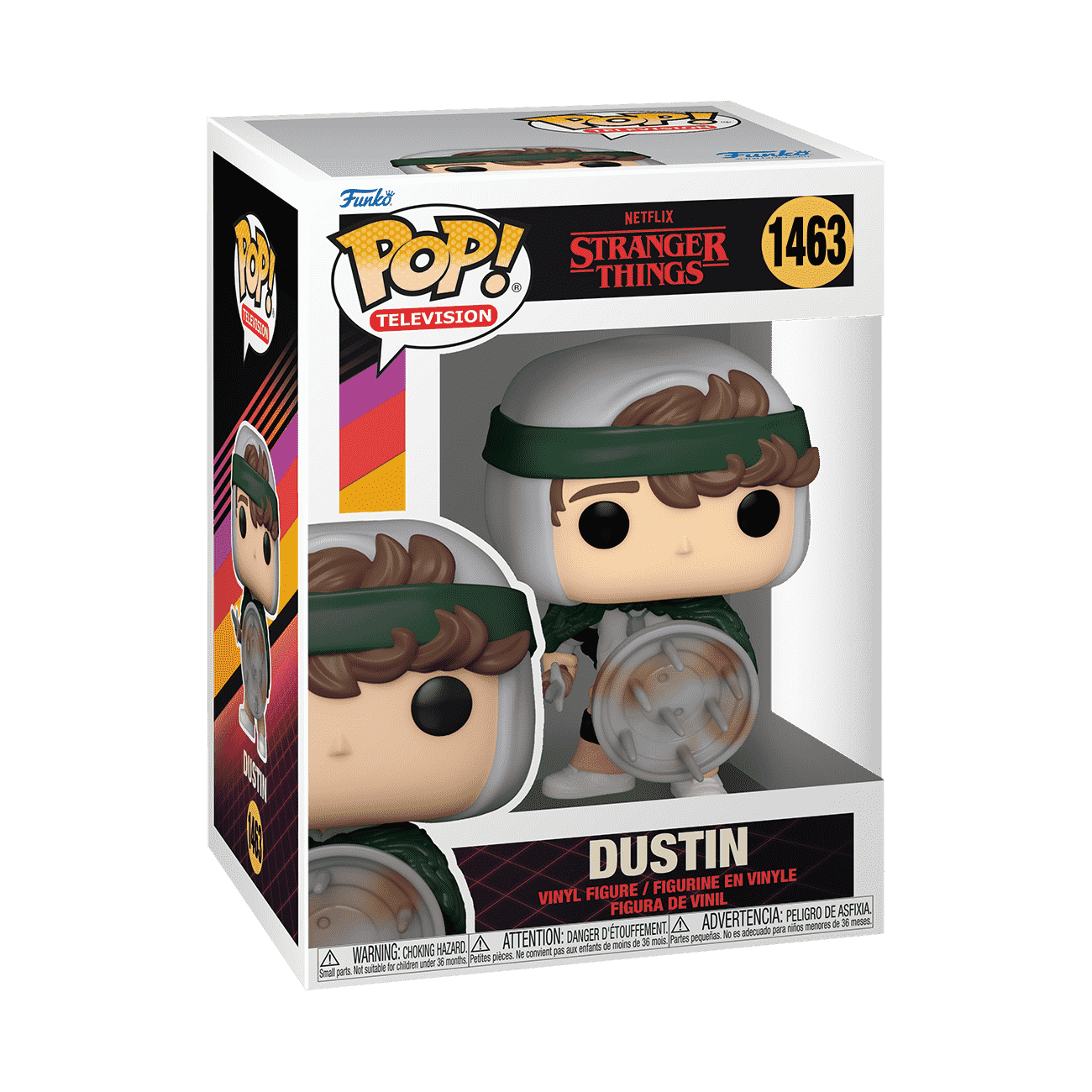 Buy Pop! Dustin with Spear and Shield at Funko.