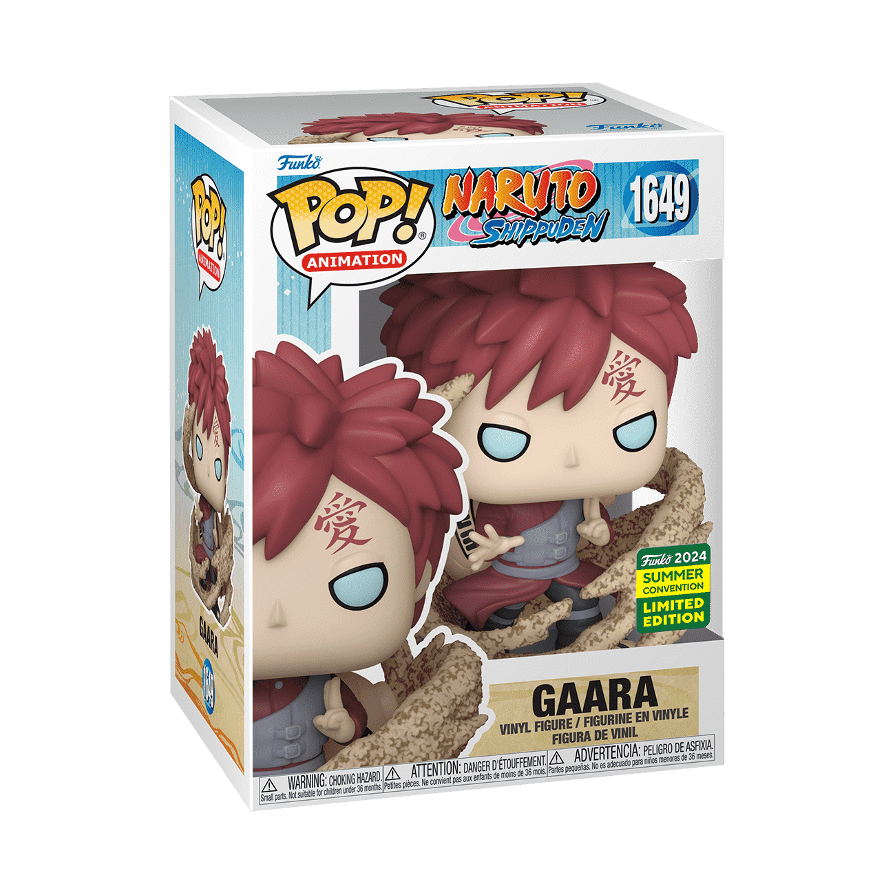 Pop! Gaara using Sand Jutsu