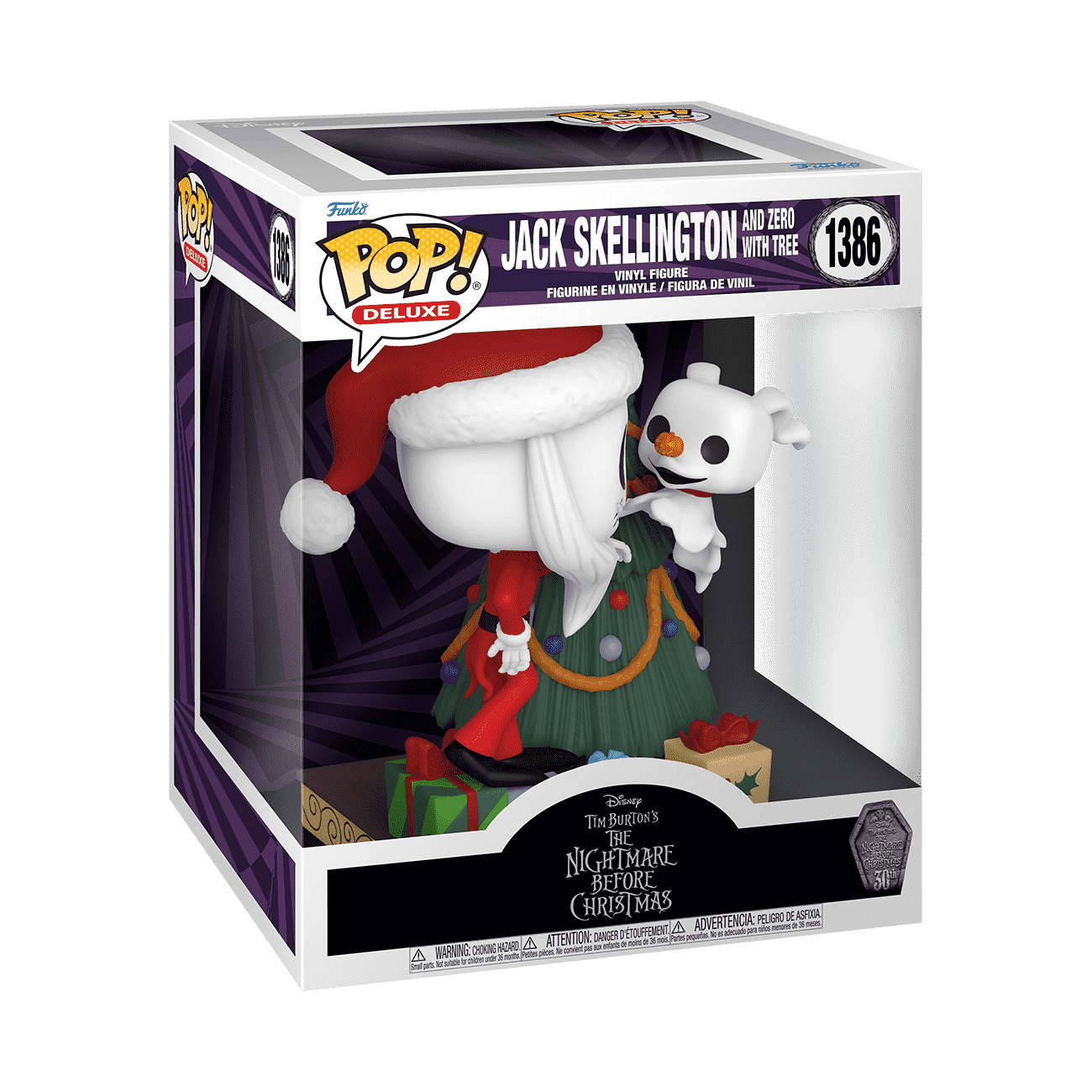 Buy Pop! Deluxe Jack Skellington and Zero with Tree at Funko.
