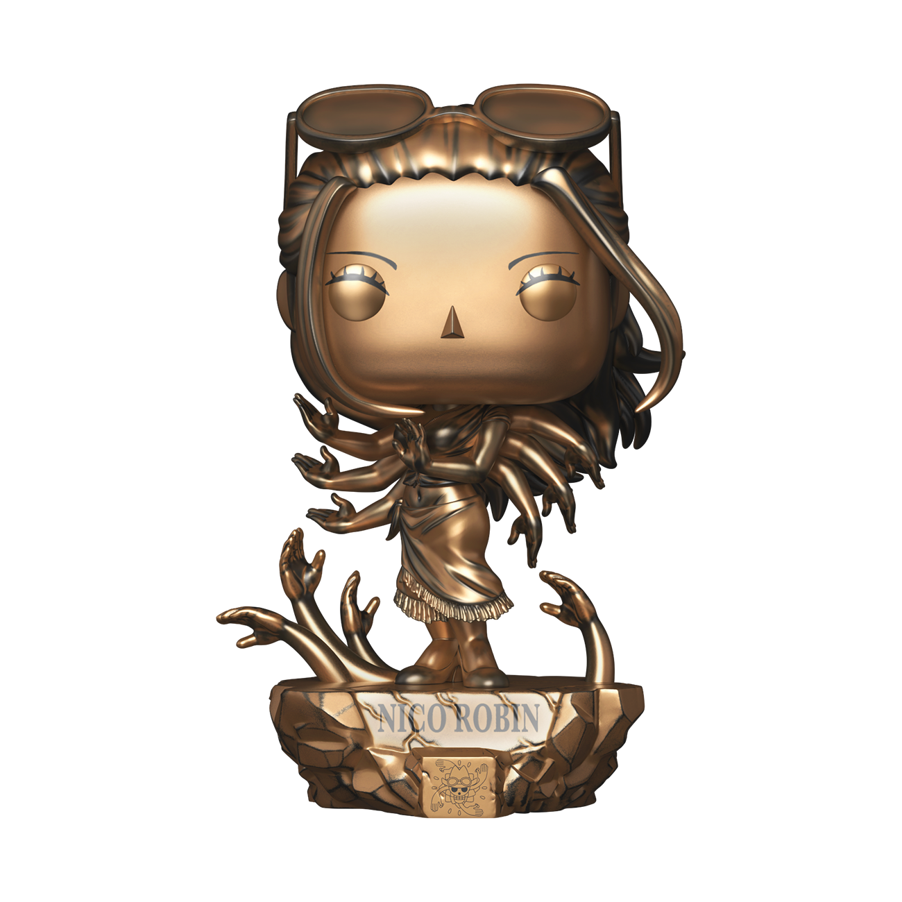 Pop! Plus Nico Robin Statue (Bronze) with Pop! Protector | Funko