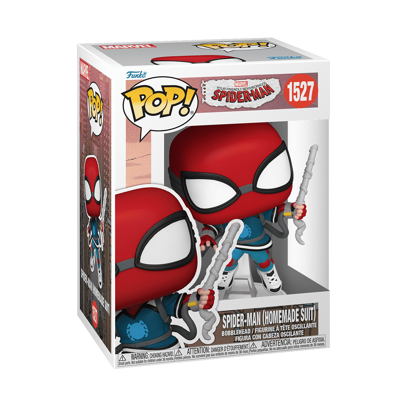 Pop! Spider-Man (Homemade Suit) | Funko