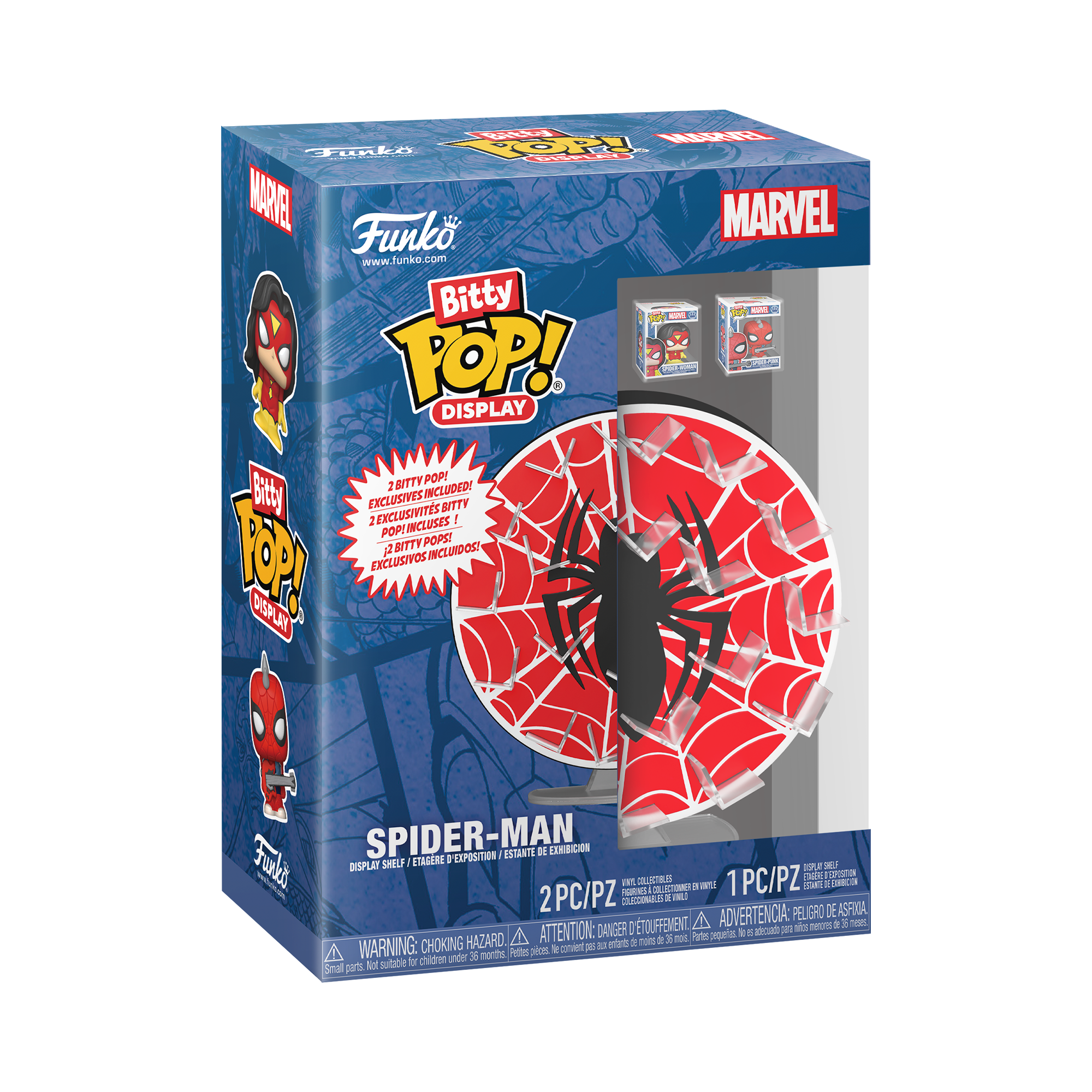 Bitty Pop! Display Spider-Man Web | Funko