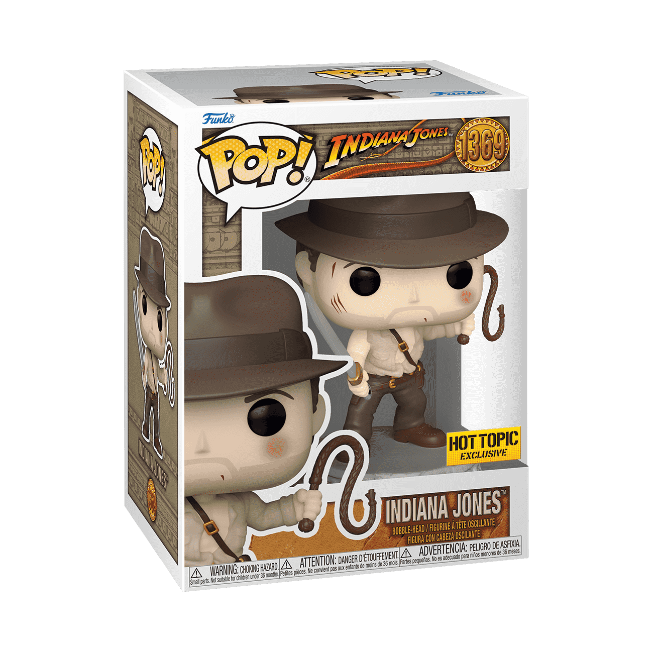 Buy Pop! Indiana Jones with Whip at Funko.
