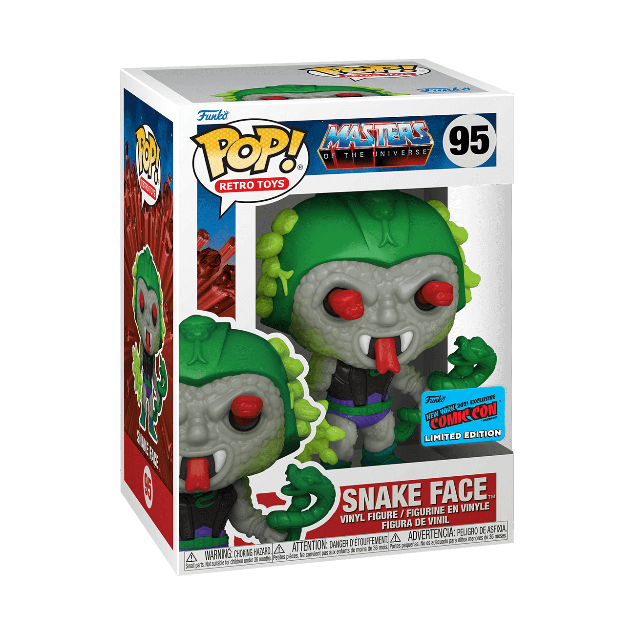 Buy Pop! Snake Face at Funko.