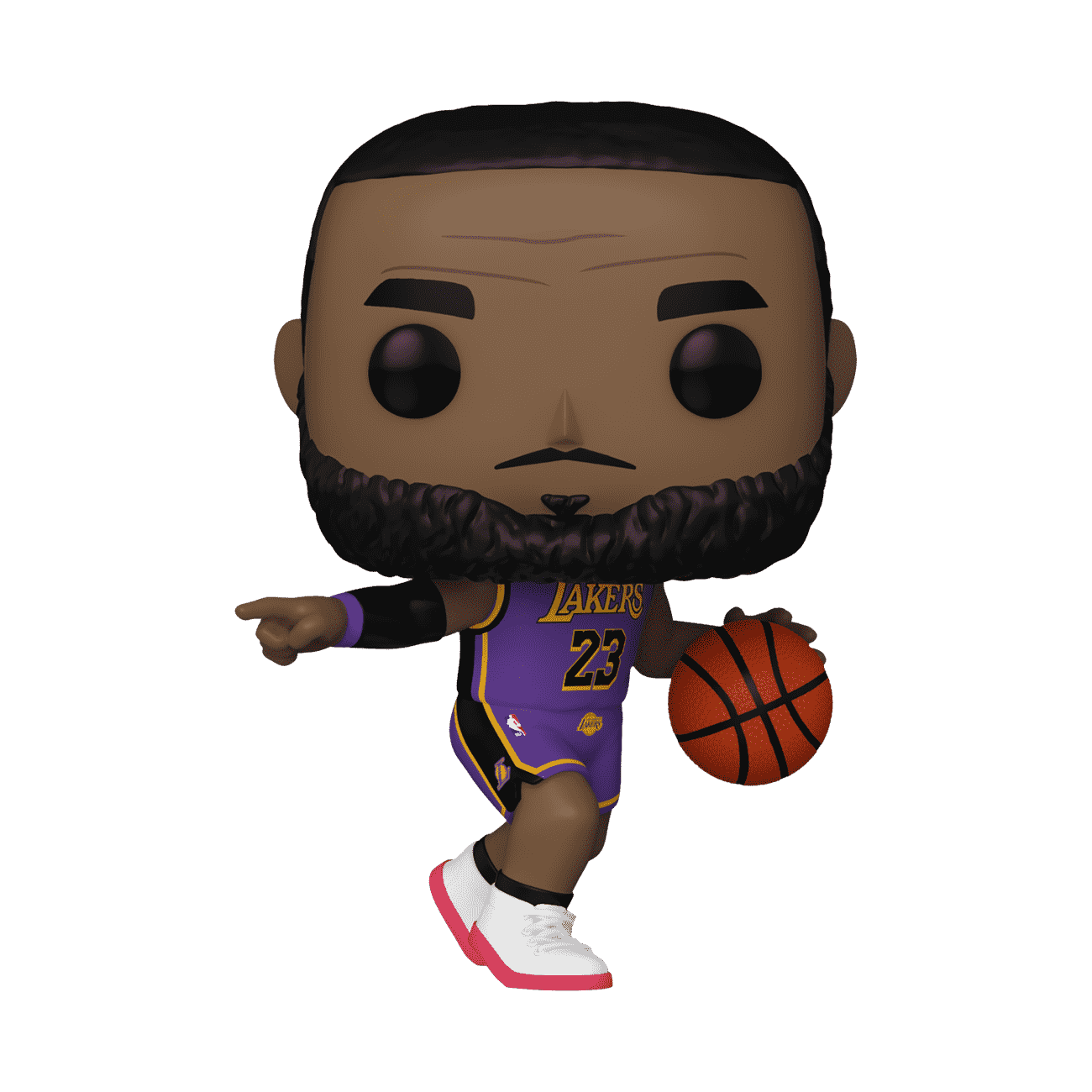 Pop! LeBron James Pointing (Purple Jersey)