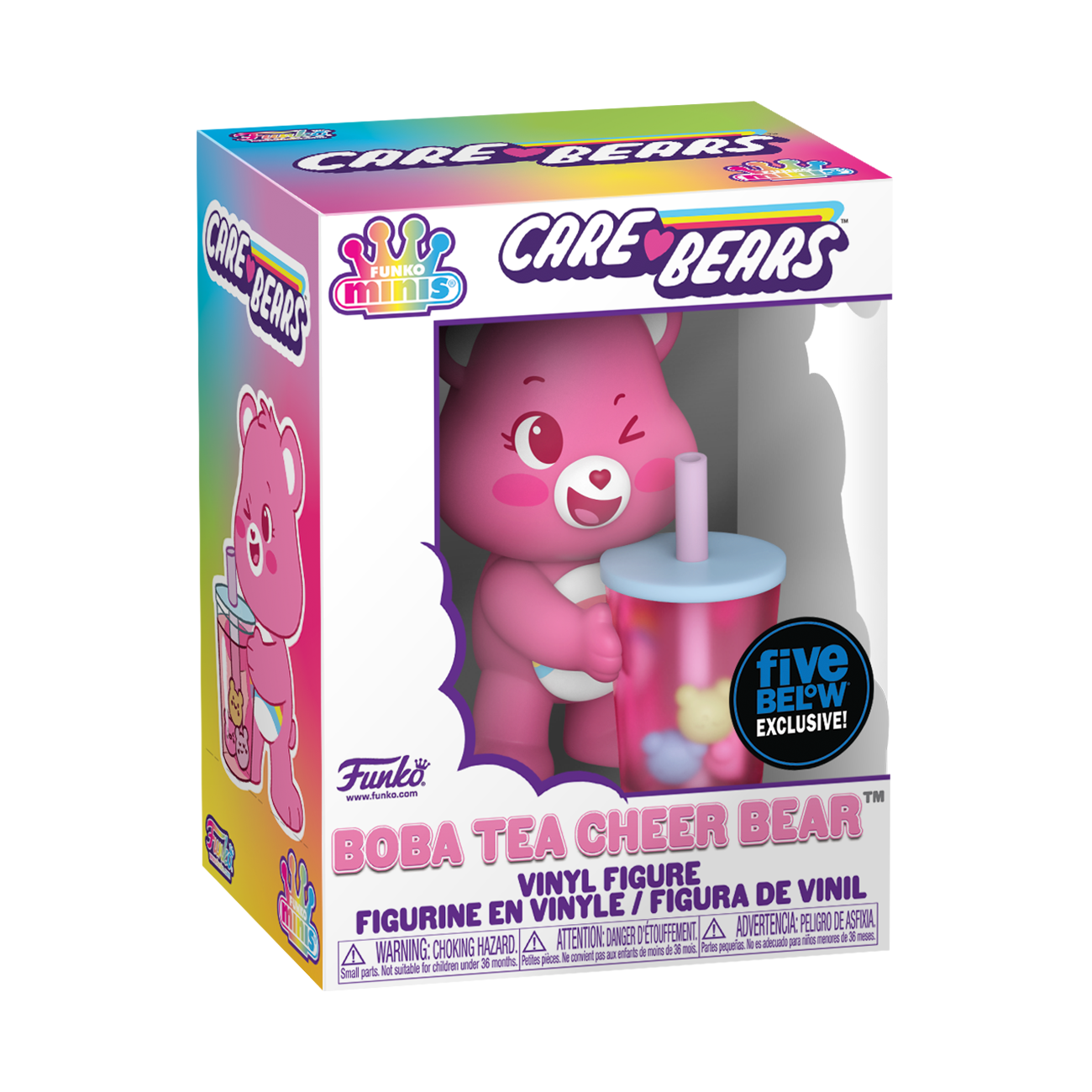 Boba Tea Cheer Bear Mini Vinyl Figure