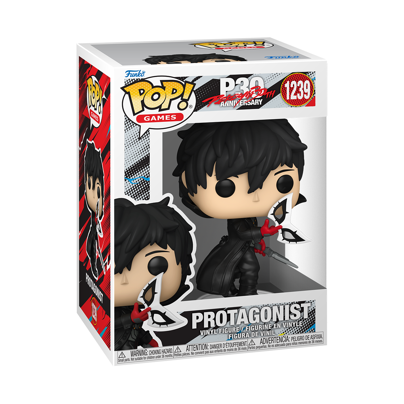 Pop! Protagonist (Persona 5) (30th Anniversary) | Funko