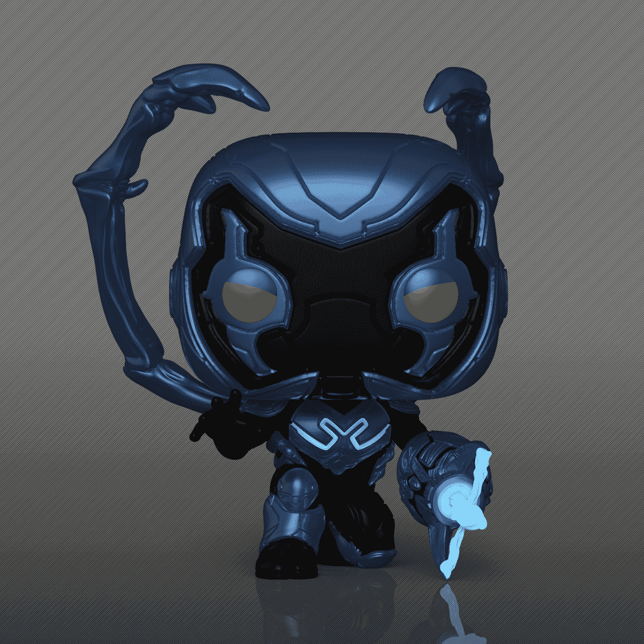 Pop! Blue Beetle Crouching (Glow)