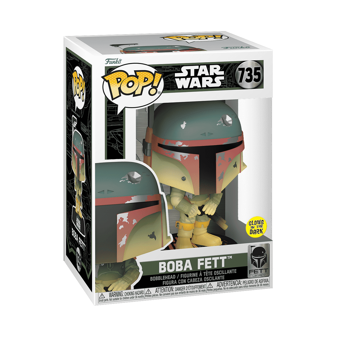 Buy Pop! Boba Fett with Rifle (Glow) at Funko.