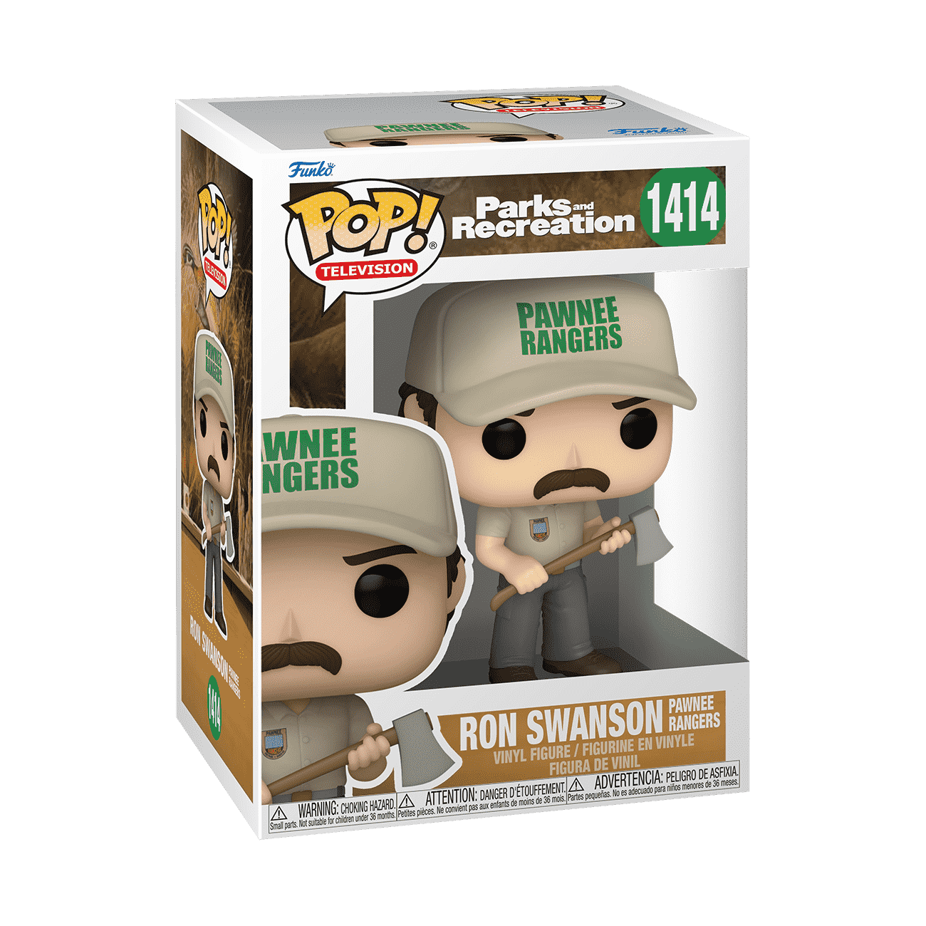 Buy Pop! Ron Swanson Pawnee Rangers at Funko.