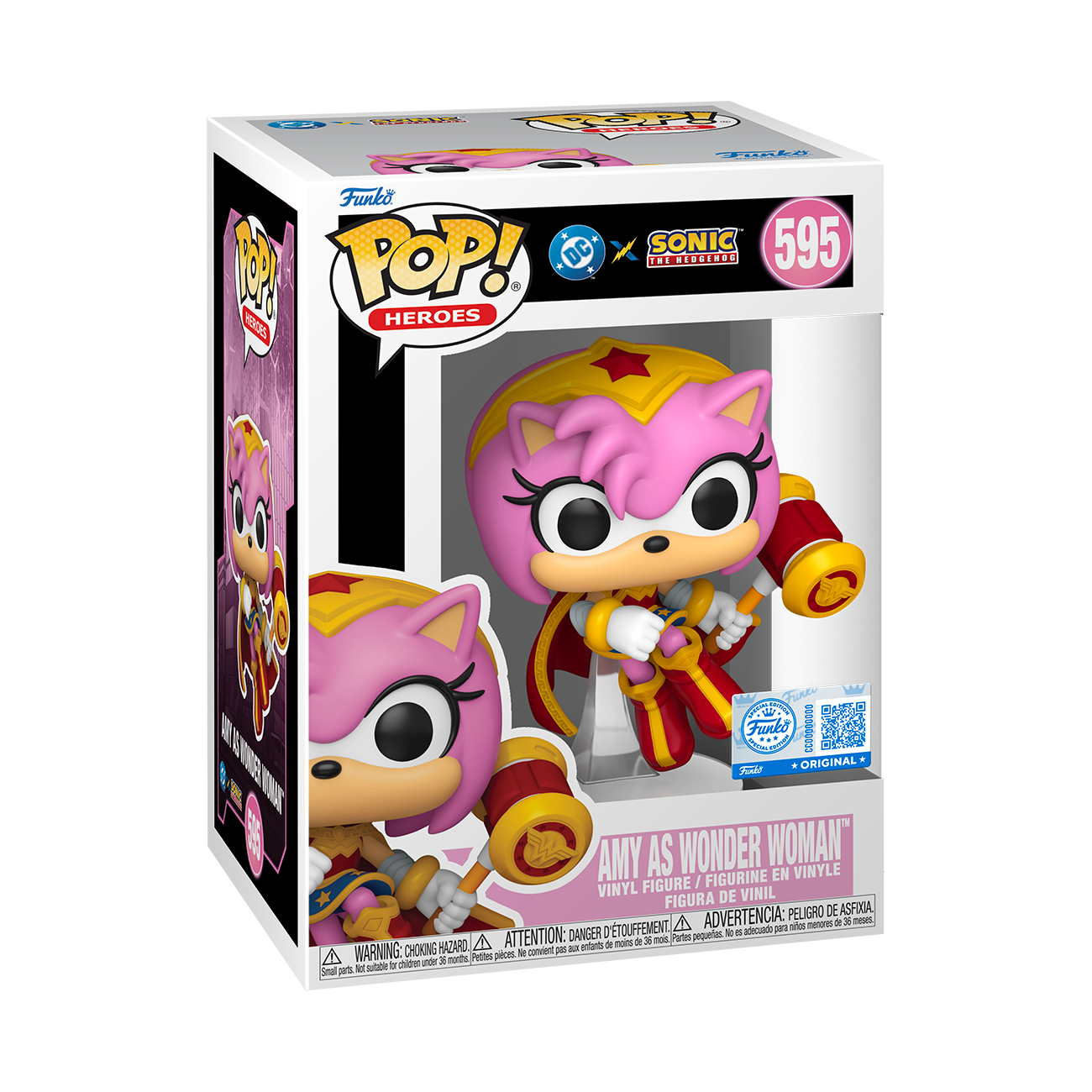 Pop! Amy as Wonder Woman