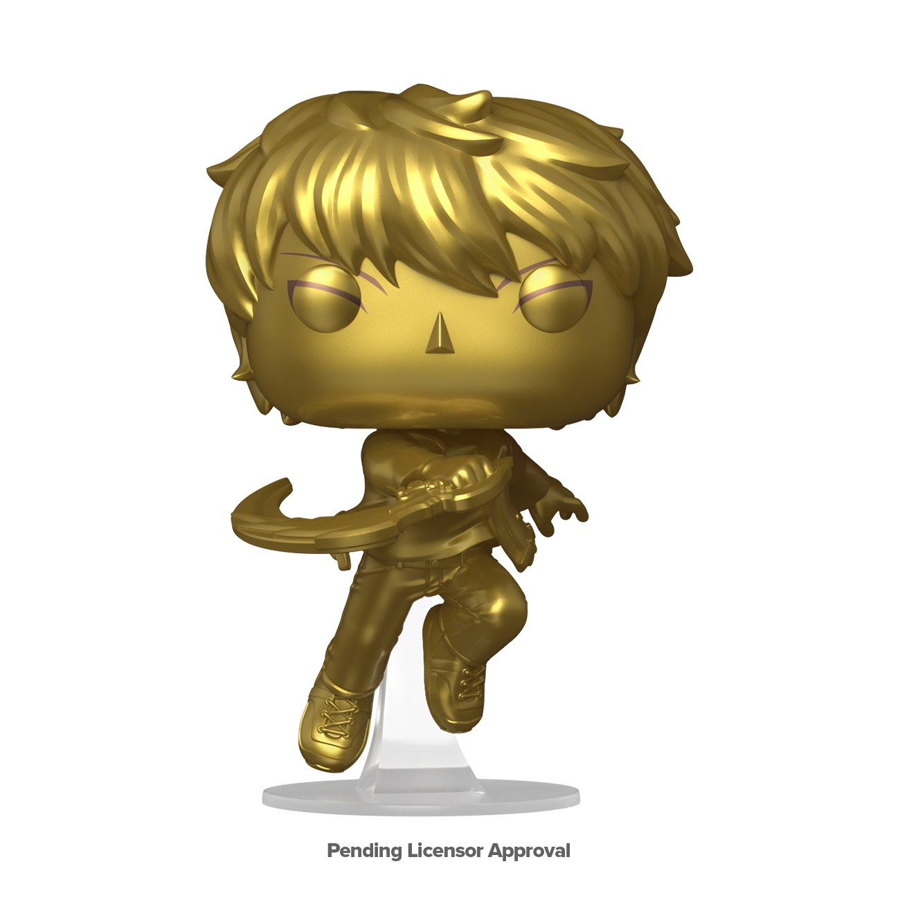 Pop! Sung Jinwoo (Gold) with Pop! Protector