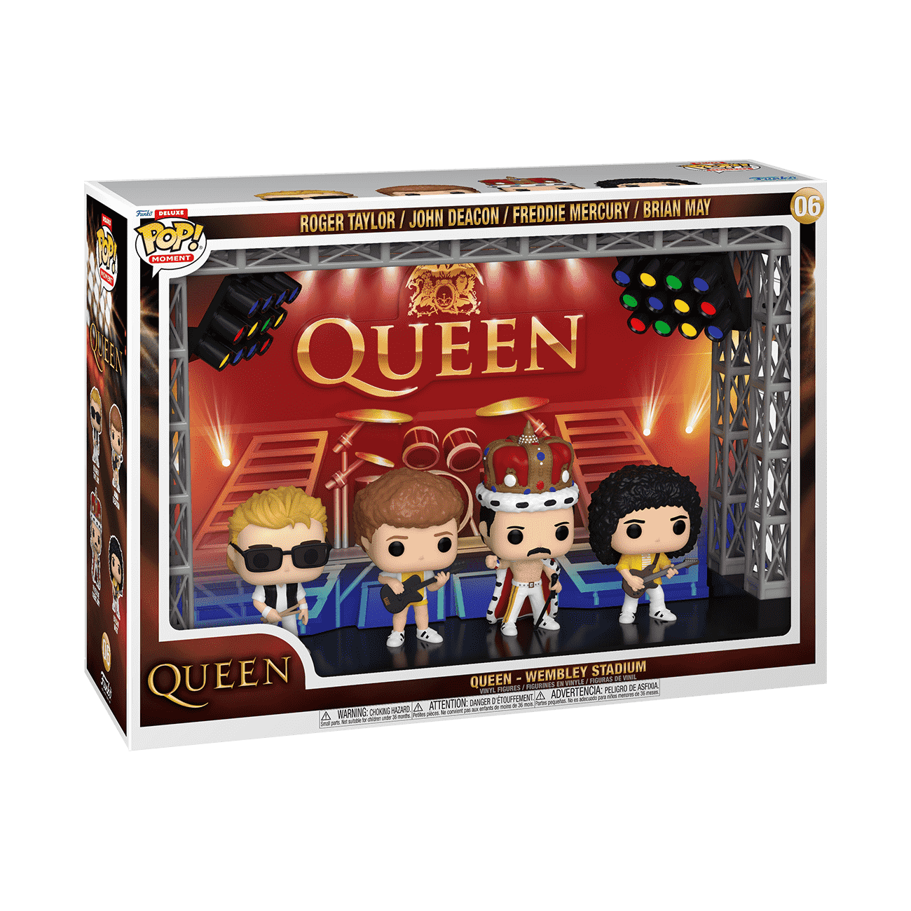 Buy Pop! Deluxe Moments Queen at Wembley Stadium at Funko.
