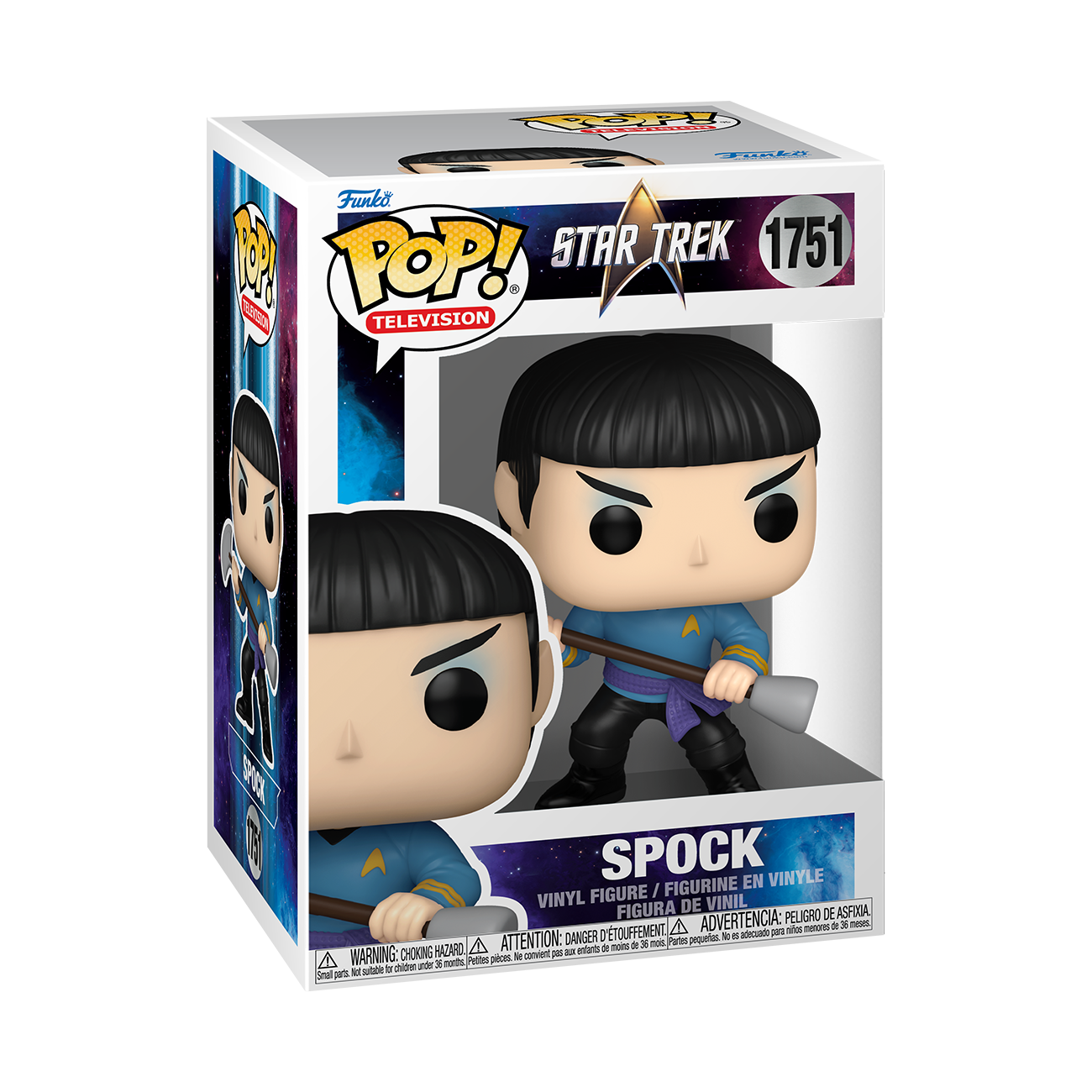 Pop! Spock with Vulcan lirpa | Funko