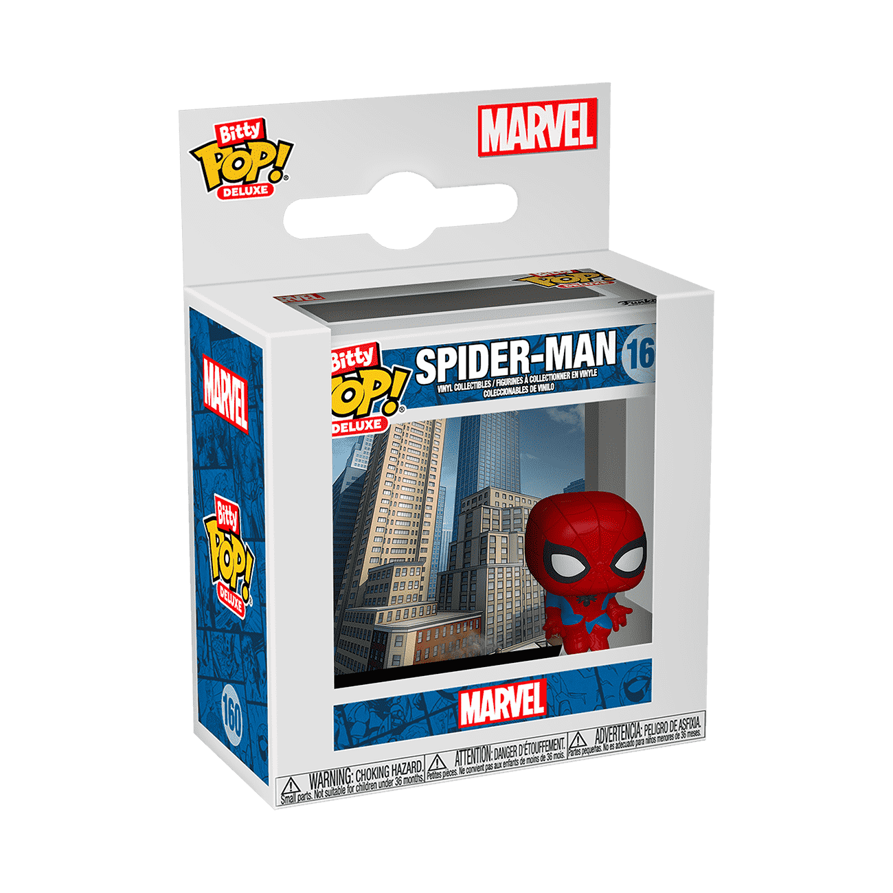 Buy Bitty Pop! Deluxe Spider-Man (Cityscape) at Funko. Buy Bitty Pop! Deluxe Spider-Man (Cityscape) at Funko.