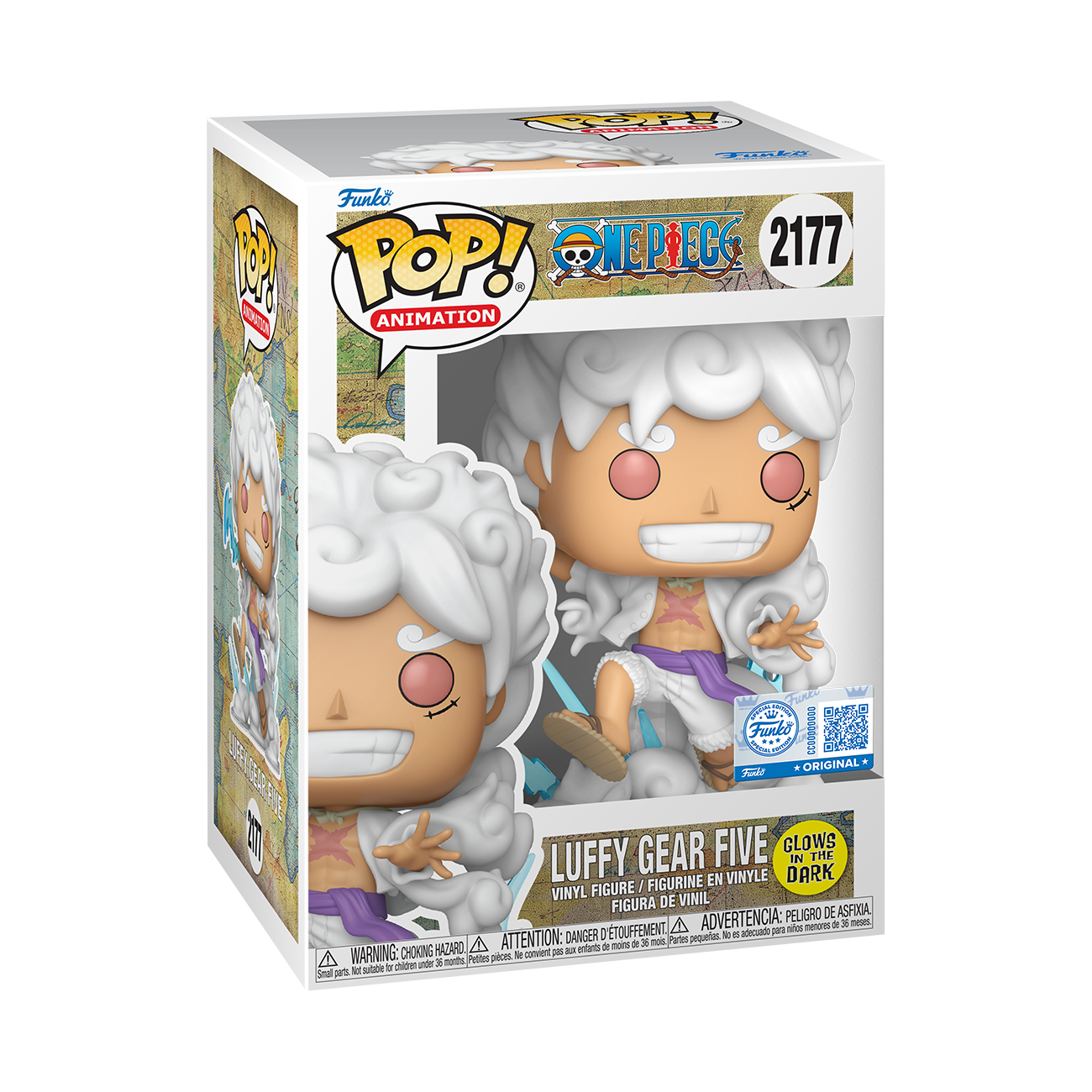 Pop! Luffy Gear Five (Glow) | Funko