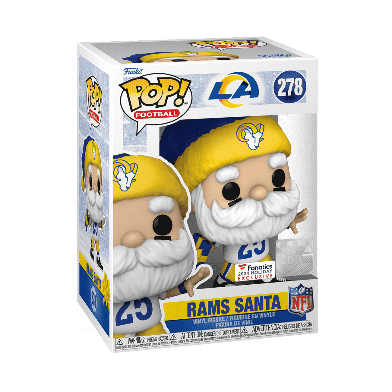 Pop! Rams Santa (Throwing)