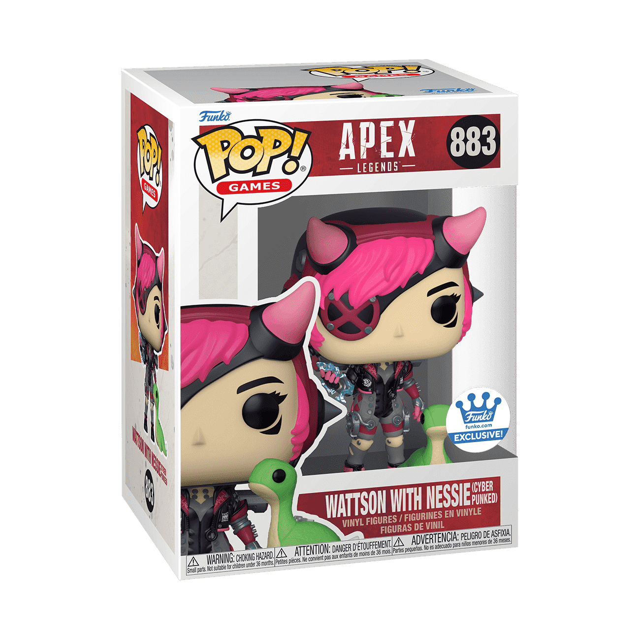 Buy Pop! Wattson with Nessie (Cyber Punked) at Funko.