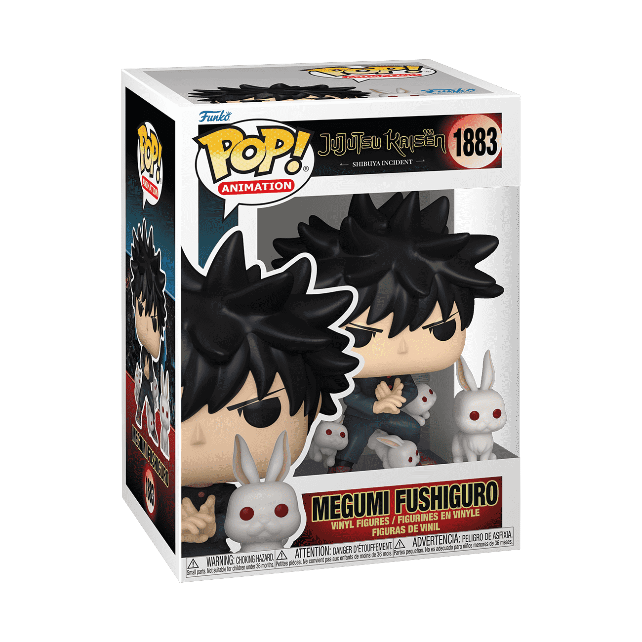 Pop! & Buddy Megumi Fushiguro with Rabbits | Funko