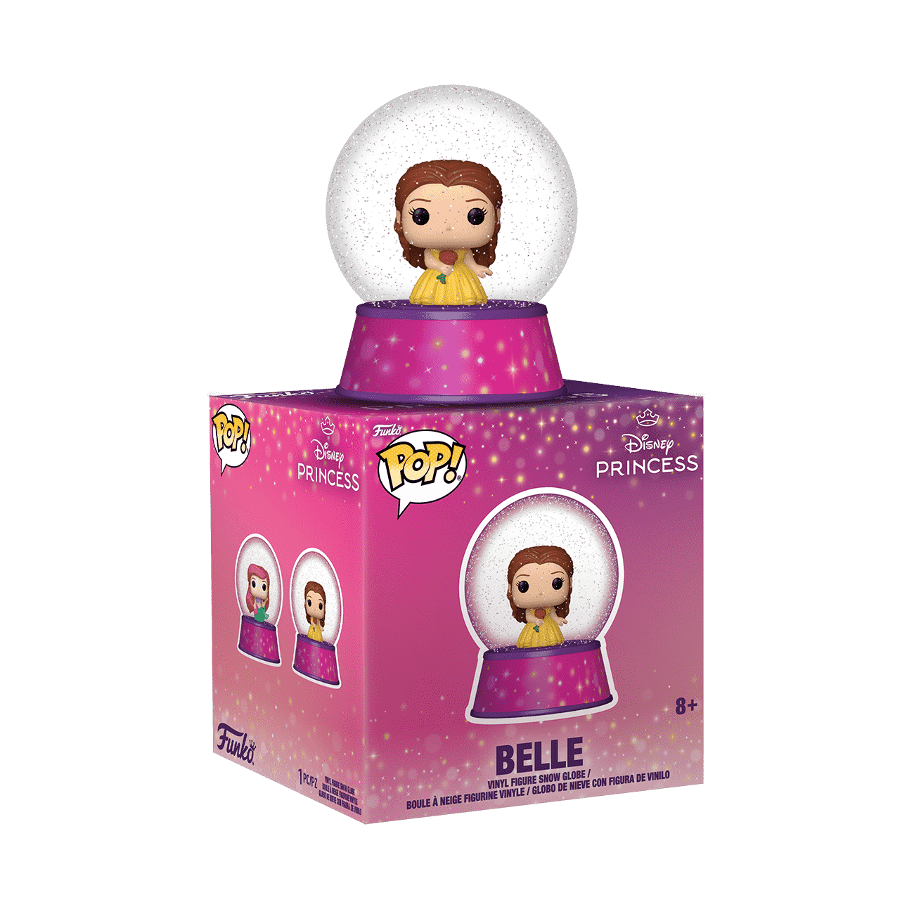 Disney Princess Mini Snow Globes Belle