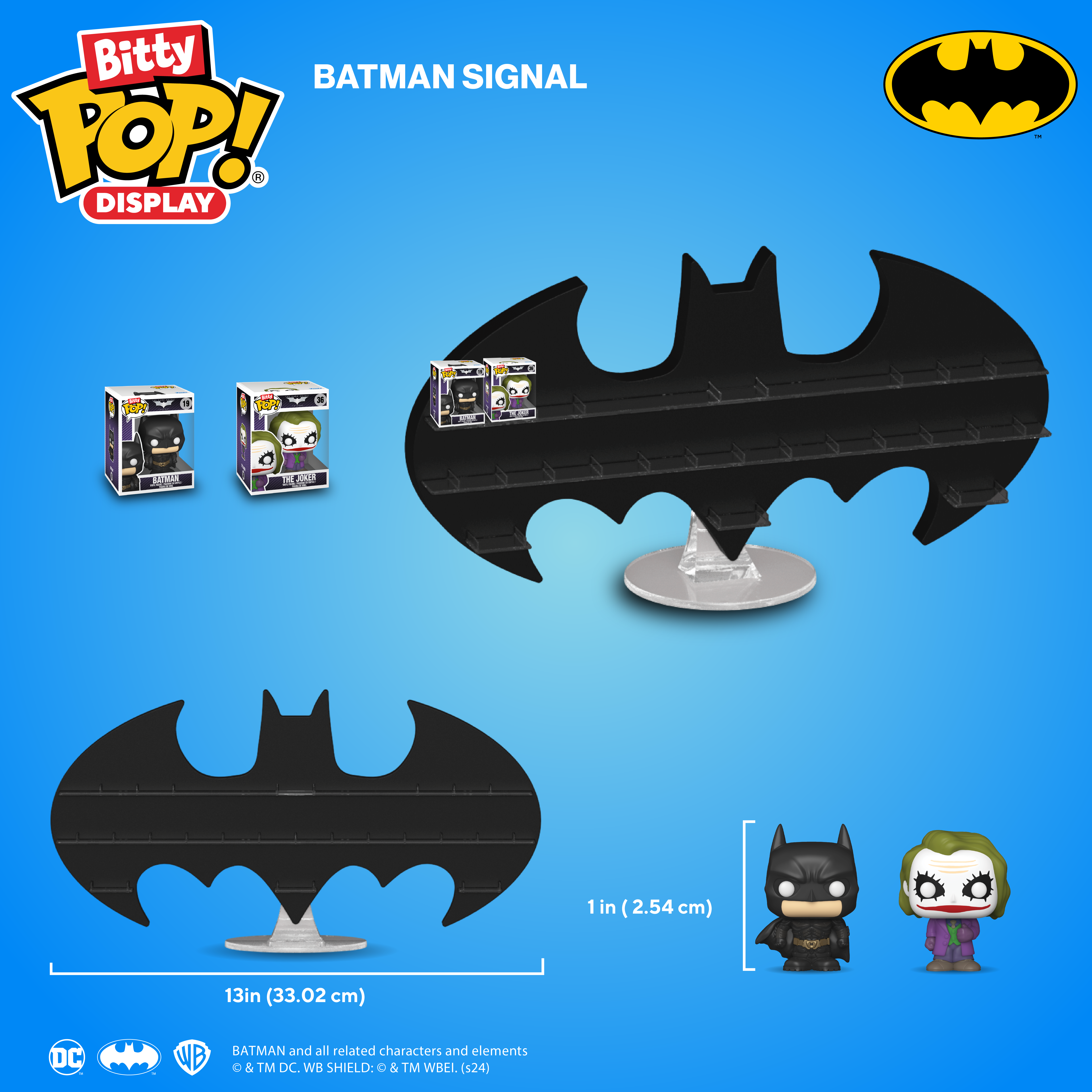 Bitty Pop! Display Bat-Signal | Funko