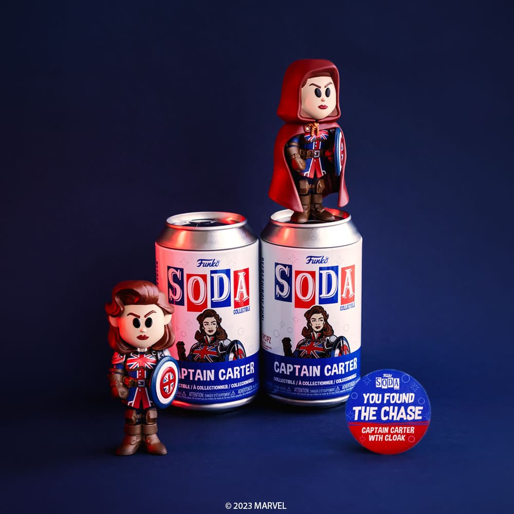 Buy Vinyl SODA Captain Carter at Funko.