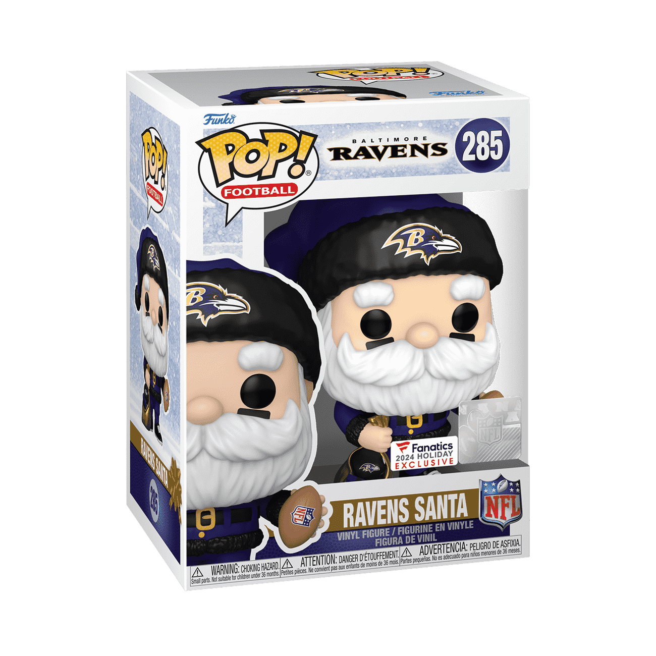 Pop! Ravens Santa