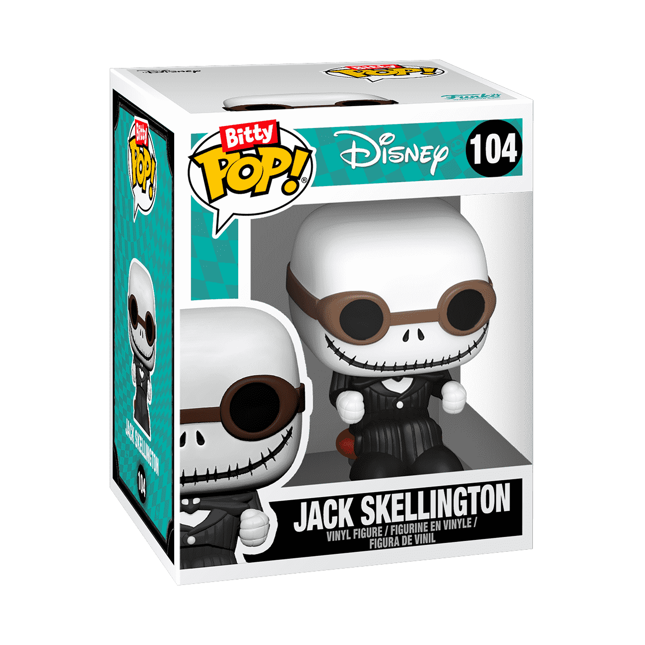 Bitty Pop! Rides Jack Skellington with Snowmobile | Funko