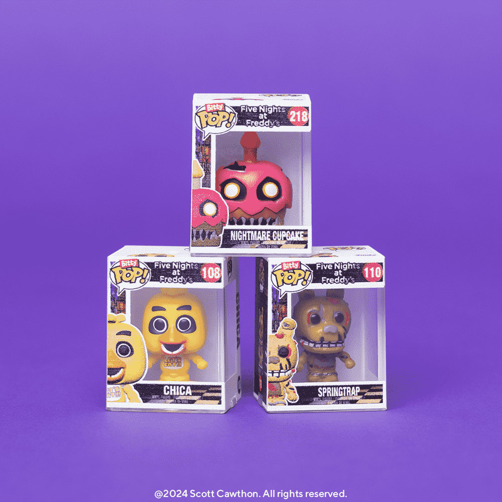 Bitty Pop! Five Nights at Freddy's 4-Pack Series 2 | Funko