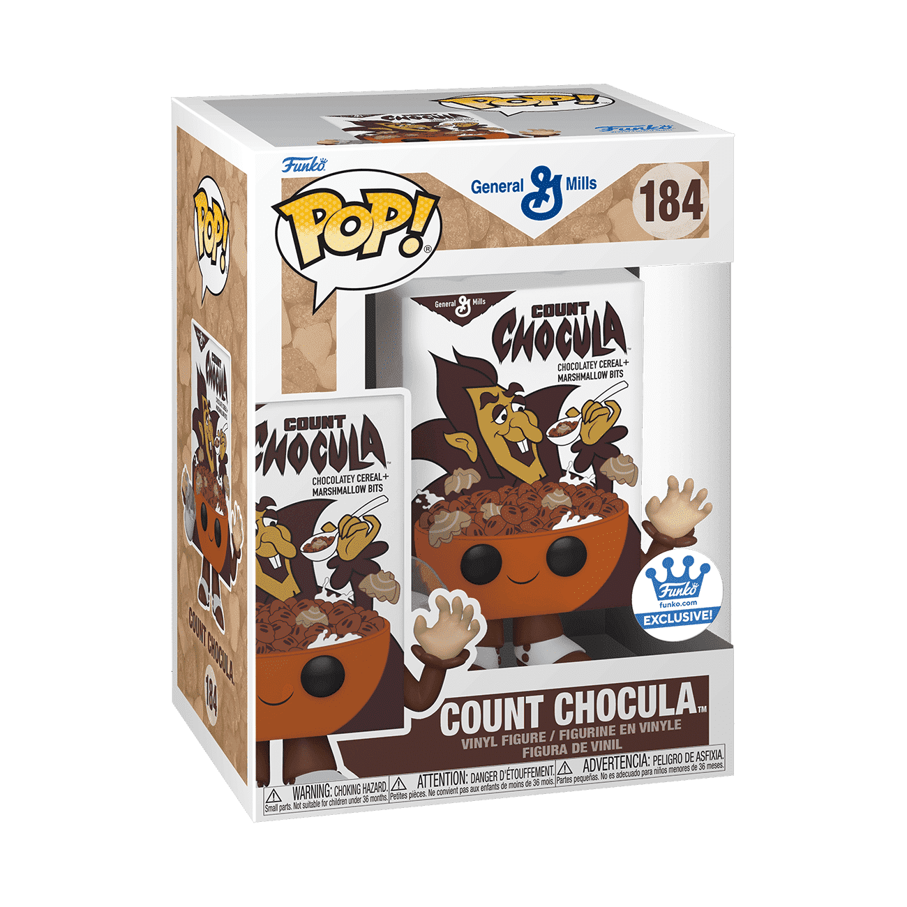 Buy Pop! Count Chocula Cereal Box at Funko.