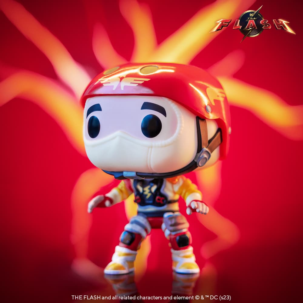 Pop! Barry Allen in Prototype Suit