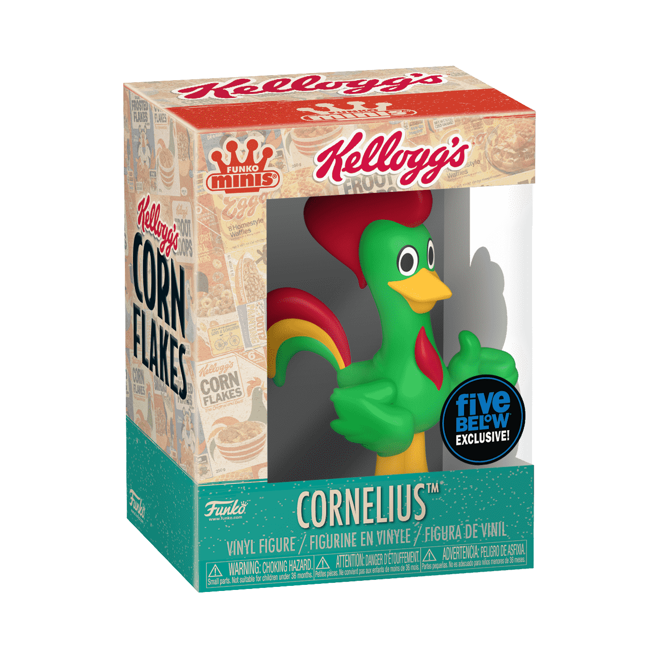 Buy Kellogg's Mascots Cornelius Rooster Mini Vinyl Figure at Funko.