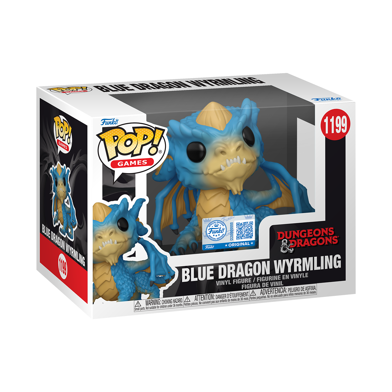 Pop! Blue Dragon Wyrmling | Funko