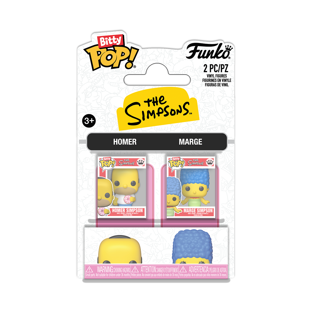 Bitty Pop! Homer & Marge Simpson 2-Pack | Funko