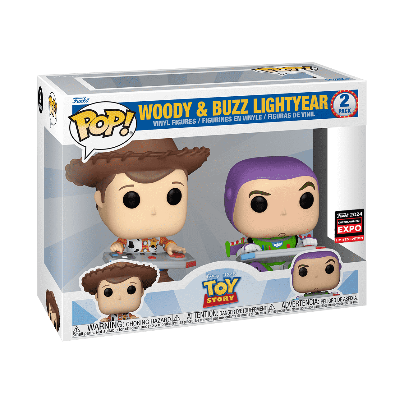 Pop! Woody & Buzz Lightyear 2-Pack