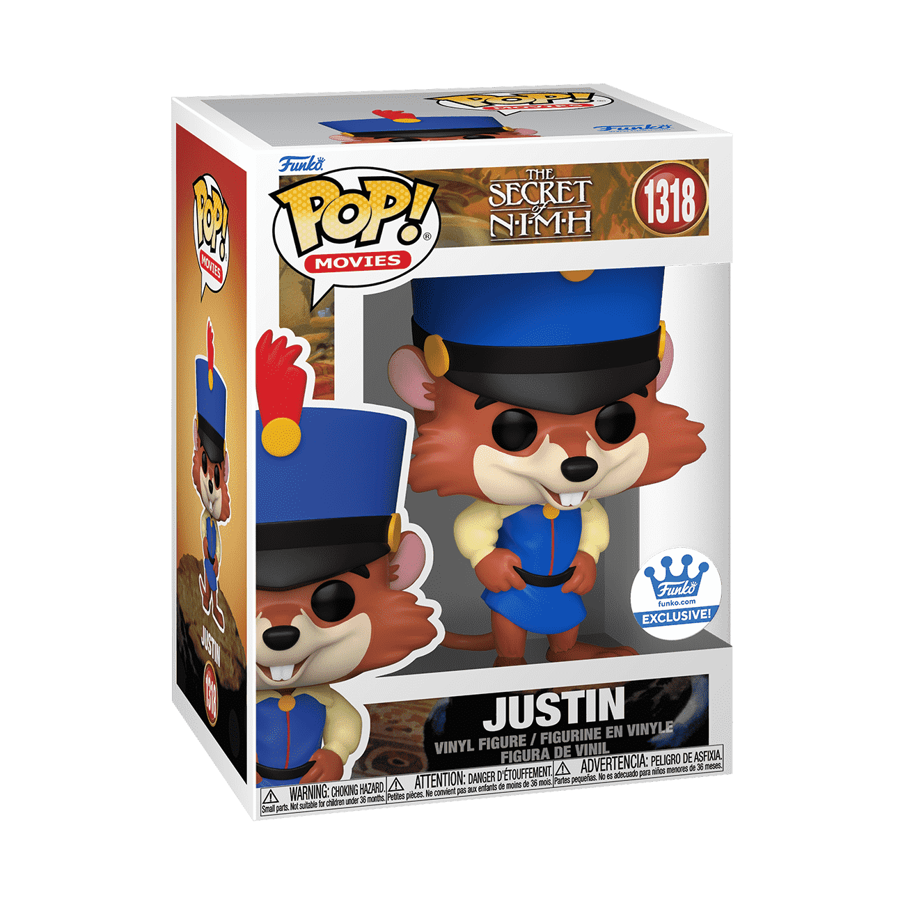 Pop! Justin (Captain Uniform) | Funko