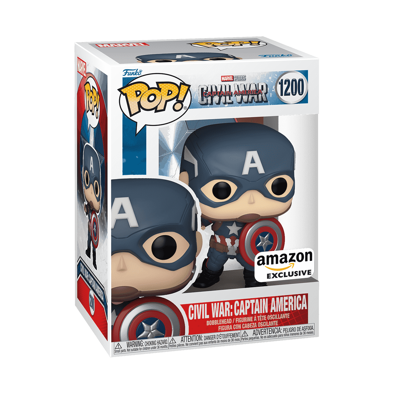 Buy Pop! Civil War: Captain America at Funko.
