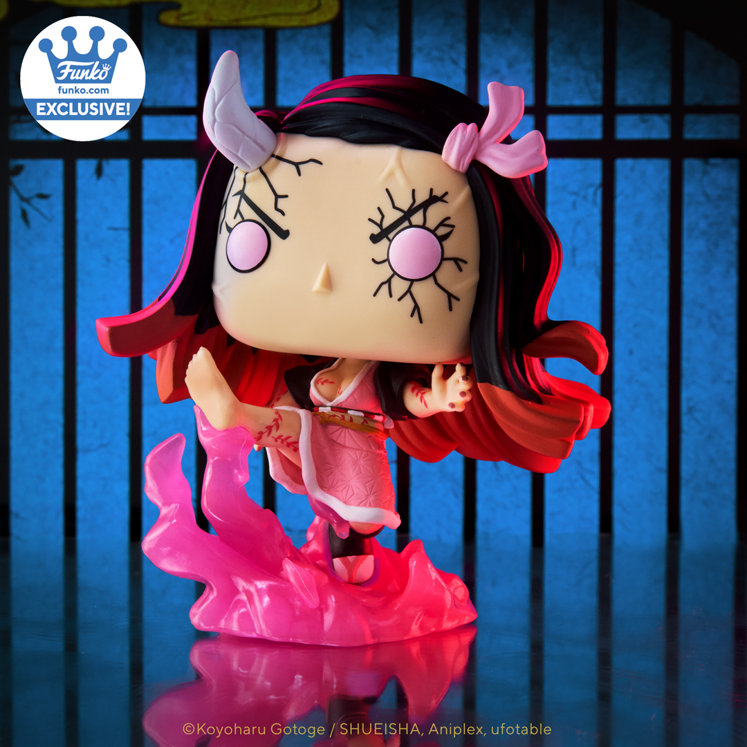 Pop! Plus Nezuko Kamado (Blood Demon Art) (Glow)