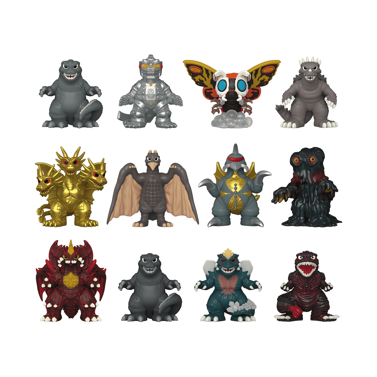 Godzilla (70th Anniversary) Mystery Minis