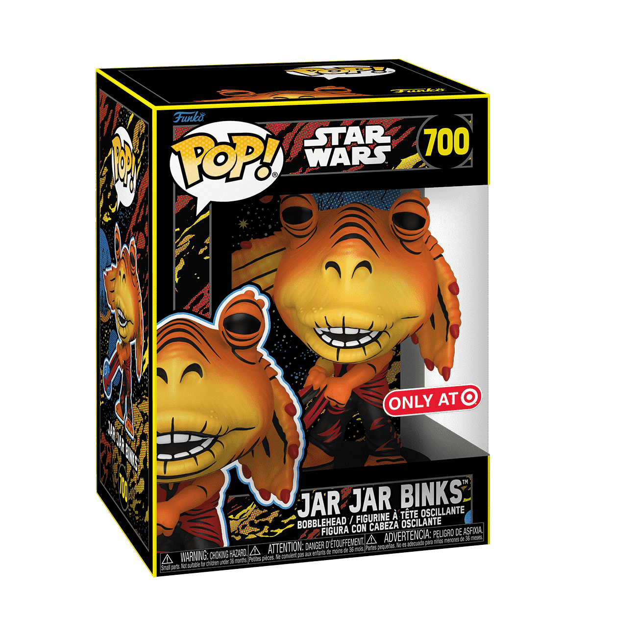 Pop! Jar Jar Binks with Boom Balls (Retro)