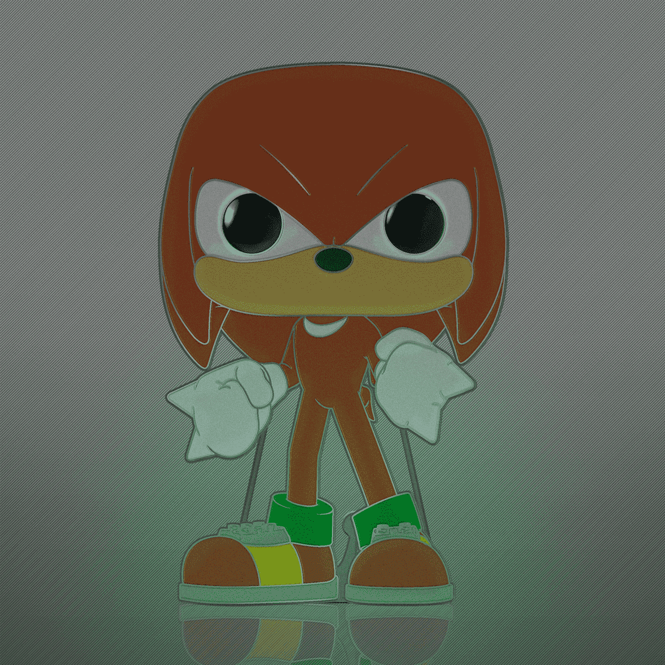 Buy Pop! Pin Knuckles (Glow) at Funko.