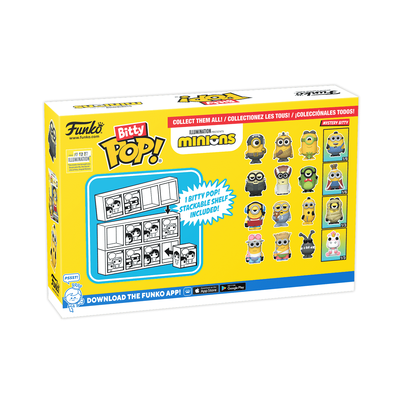Buy Bitty Pop! Minions 4-Pack Series 1 at Funko.