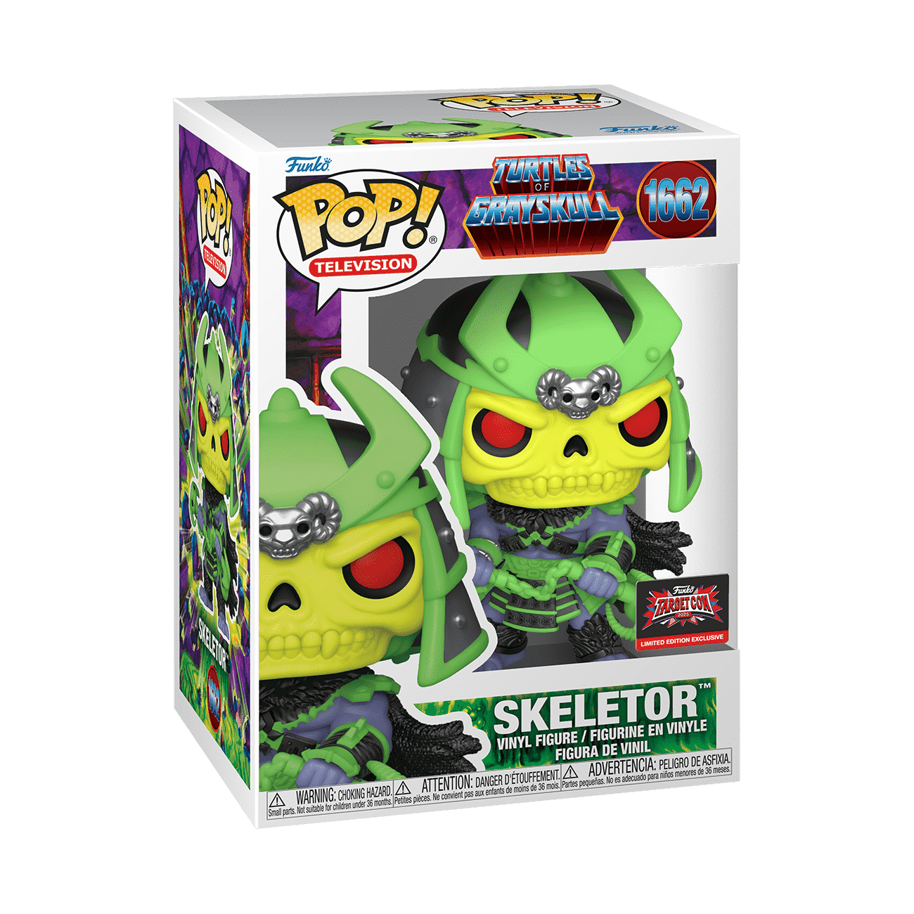 Pop! Skeletor (Turtles of Grayskull) | Funko
