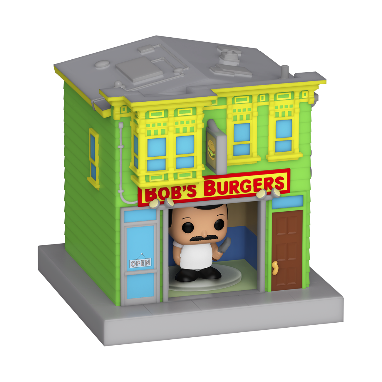 Bitty Pop! Towns Bob Belcher and Bob's Burgers