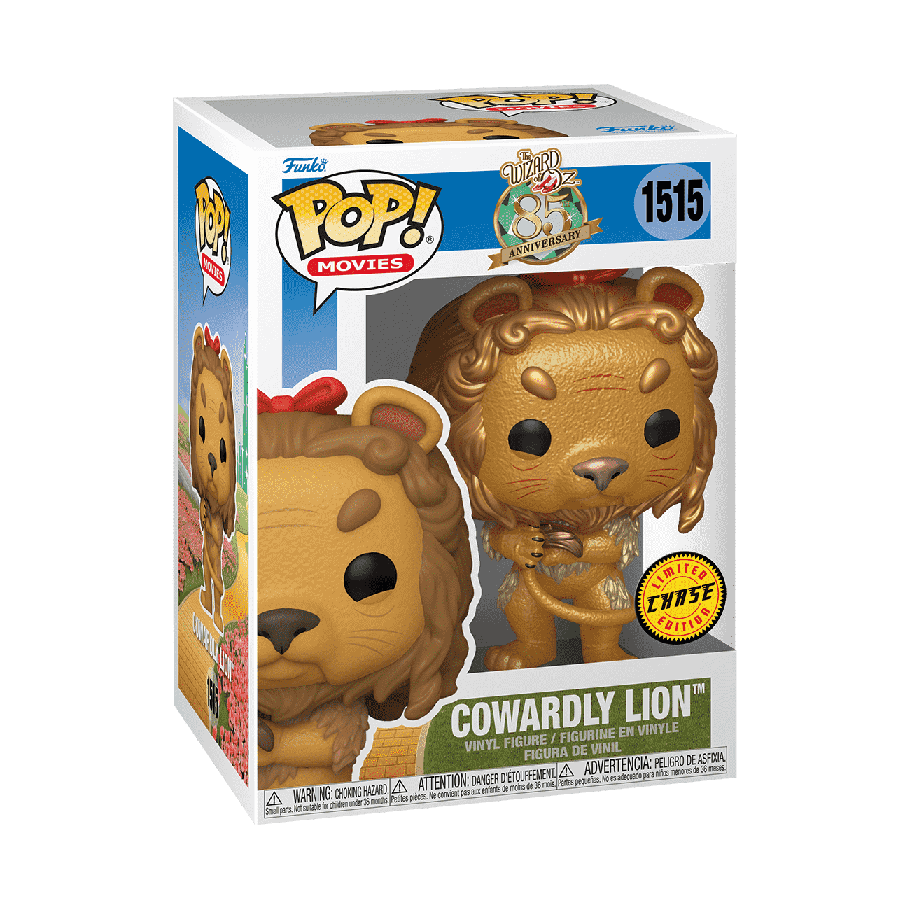 Buy Pop! Cowardly Lion (85th Anniversary) at Funko.