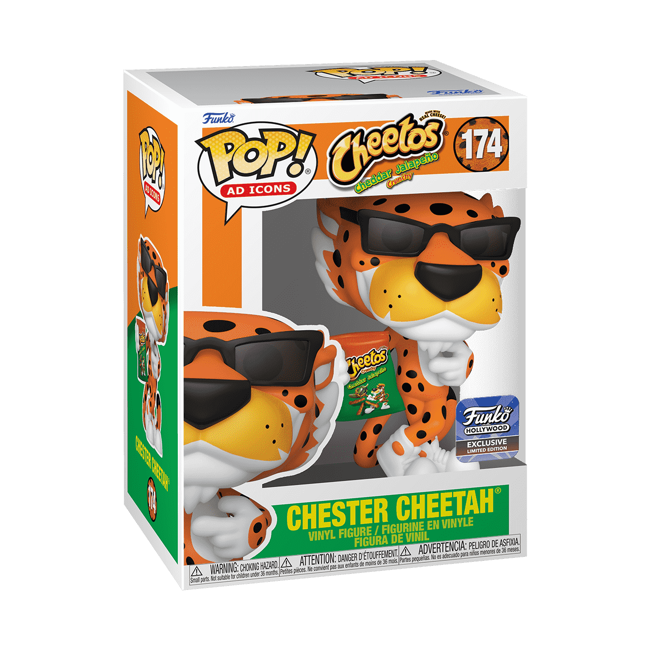Pop! Chester Cheetah with Cheddar Jalapeño Cheetos