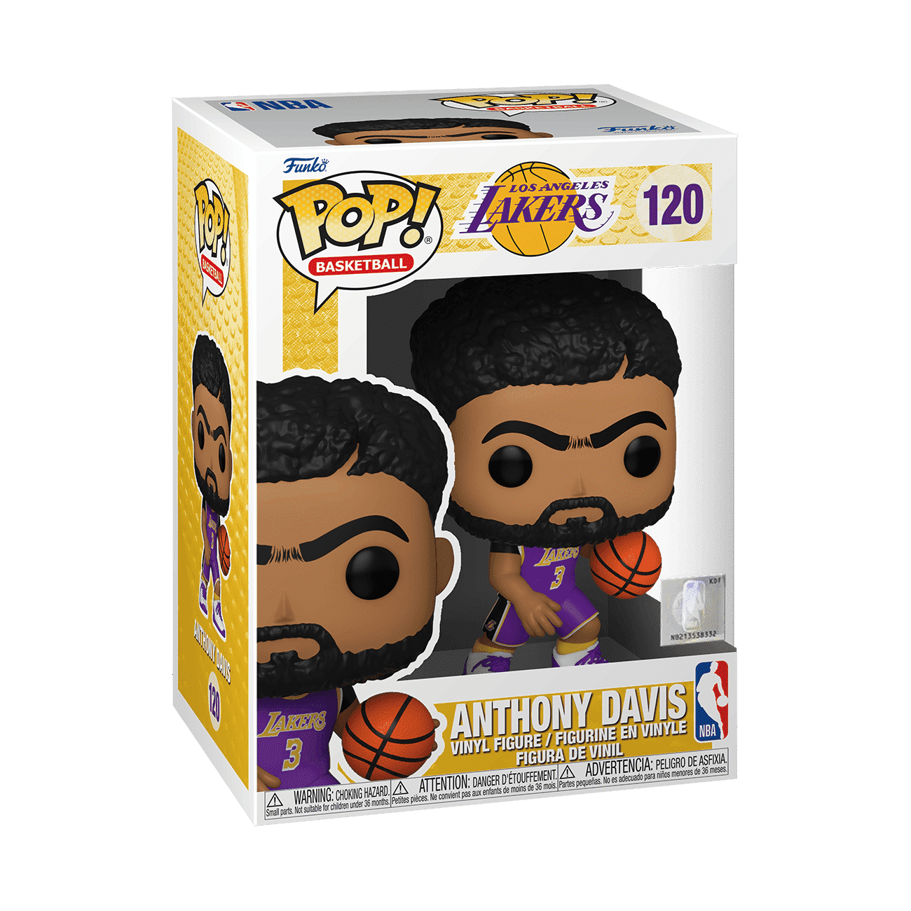 Pop! Anthony Davis (Purple Jersey)