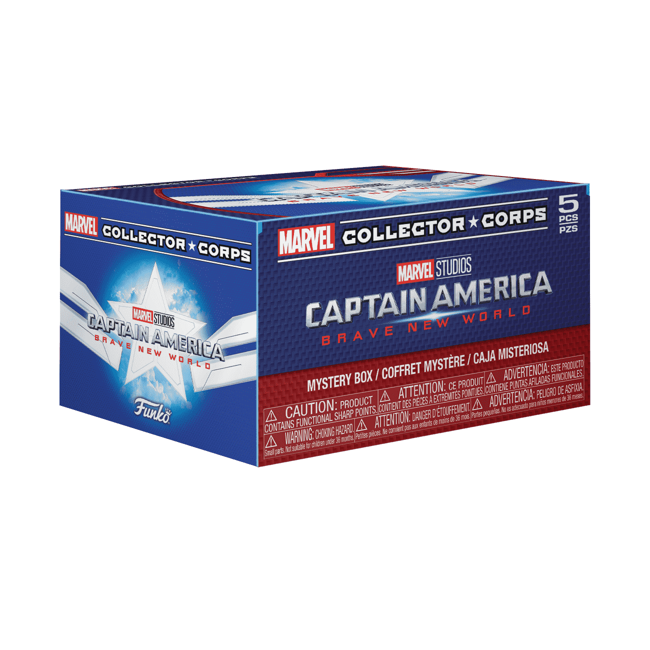 Captain America Brave New World Collector Corp Box | Funko