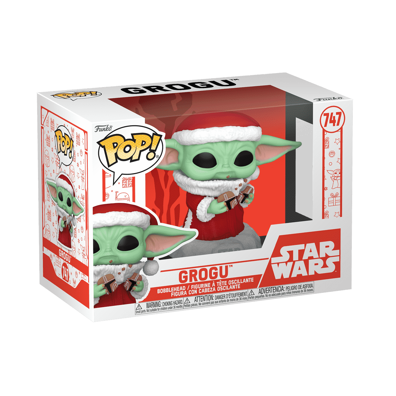 Buy Pop! Grogu with Christmas Cookie at Funko.